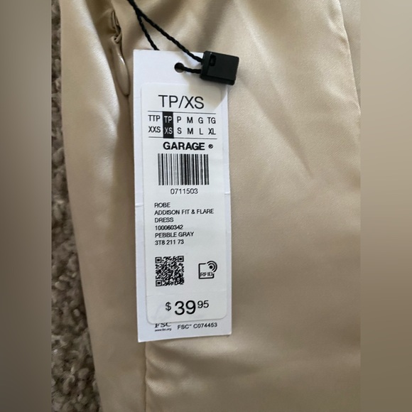 Garage | Dresses | Garage Champagne Colored Mini Dress Never Been Worn ...